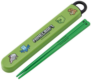 Skater Minecraft Chopsticks And Case Set