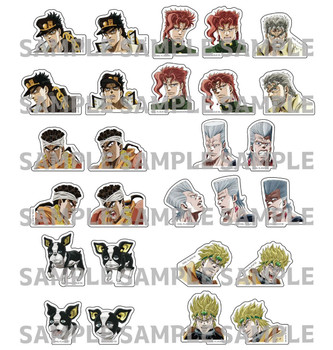 TV Anime ''Jojo's Bizarre Adventure: Stardust Crusaders'' Sticker ...