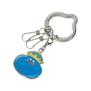 Dragon Quest Smile Slime Metal Key Ring: King Slime