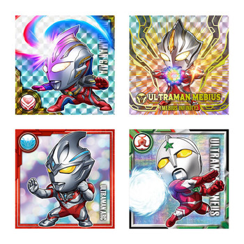 Ultraman Metallic Sticker Collection vol.4 20pcs Box