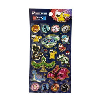 Pokemon Center Stickers Six Heroes Series