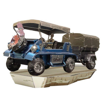 Jigsaw Puzzle Sand Land Sheriff Rao's Car Metallic Nano Puzzle