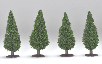 8205 Scenery Trees Miscellaneous Trees Large (4 pieces) (N scale)