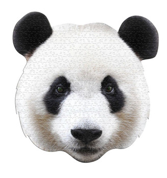 Jigsaw Puzzle Big Face Panda (550 Pieces)