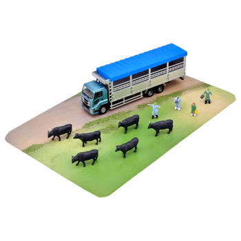 Truck Collection Livestock Transport Vehicle Set A (N scale)