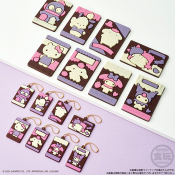 Sanrio Characters Charapaki With Rubber Mascot Ve (Reissue) (BOX 10 Pcs.)