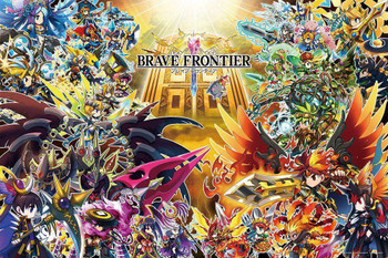 Jigsaw Puzzle Brave Frontier The World of Great Heroes (1000 Pieces)