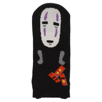 Black No-Face Ankle Socks (Spirited Away)