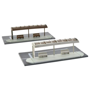 (Komono 007-5) Bus Stop A5 (N scale)