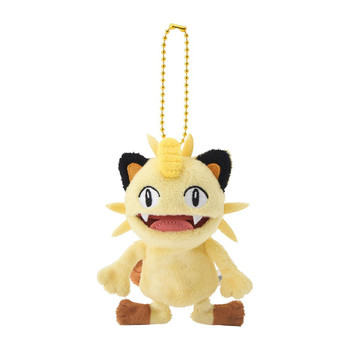 Pokemon Center Original Finger Puppet Mascot Papemon Meowth
