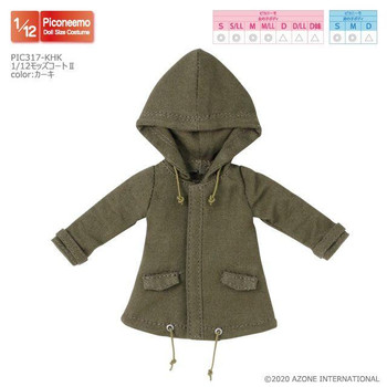 PIC317-KHK 1/12 Picco Neemo Mods Coat 2 (Khaki)