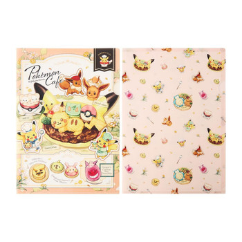 Pokemon Center Original A4 Clear File 2-Piece Set Pokemon Cafe ...
