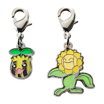 Pokemon Center Original National Pokedex Metal Charm 191 192
