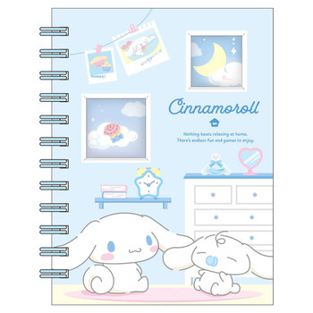T's Factory Sanrio Sticker Book With Photo Pockets Cinnamoroll