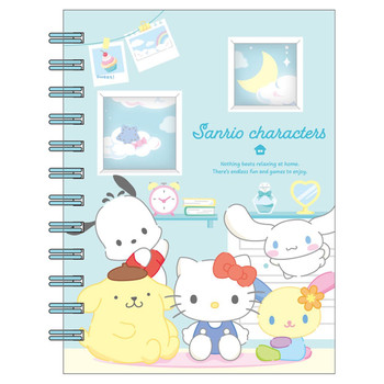 T's Factory Sanrio Sticker Book With Photo Pockets Collection