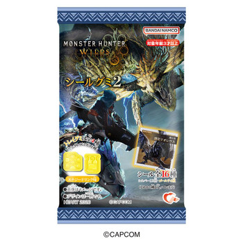 Monster Hunter Wilds Sticker Collection Vol.2 BOX (10pcs)