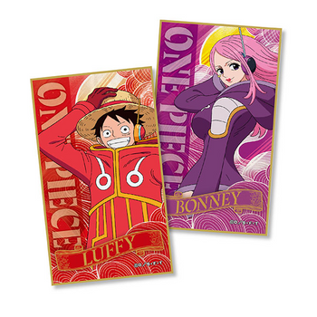 One Piece Hanaefuda Shikishi Collection - Egghead Arc Complete BOX (9pcs)