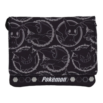 Pokemon Center Original Multi Pocket With Shoulder Strap Black PK00415