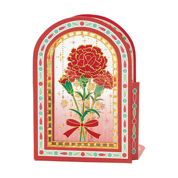 Sanrio Other Greeting Card Mother's Day Mini Card Red Stained Glass JMD ...