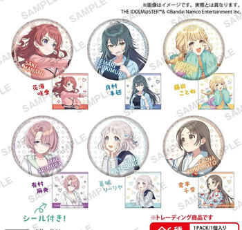 Bushiroad Creative School Idolmaster Can Badges Vol 1 Box Version Set