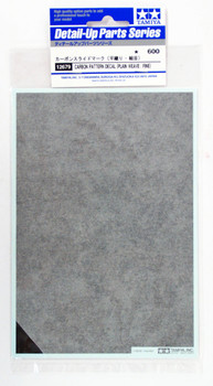 Tamiya Carbon Pattern Decal Set Plain WeaveFine | PlazaJapan