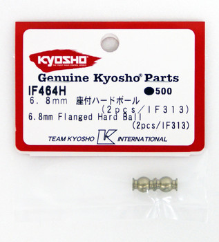 Kyosho IF464H 6.8mm Flanged Hard Ball (2pcs/IF313)