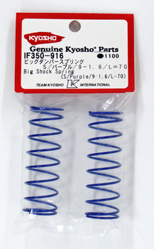 Kyosho IF350-916 Big Shock Spring (S/Purple/9-1 | PlazaJapan