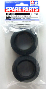 Tamiya 51399 (SP1399) F104 Rubber Tires (Front)