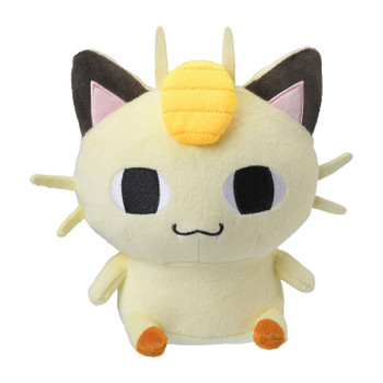 Pokemon Plush Doll 24 Hour Pokemon CHU Line Stamp Meowth