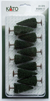 Kato 24-072 Conifer Tree Set I (Scenery Trees) (N scale)