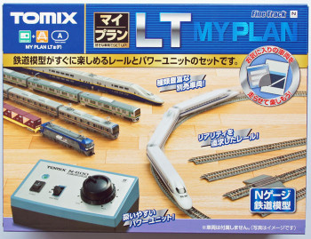 Tomix 90947 Track Set (Layout LT) with Power Controller (N scale)