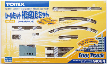 Tomix 91064 Double Tracking Set Track Layout Pattern D (N scale)