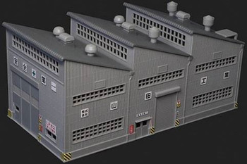 2603 Factory Building (N scale) | PlazaJapan