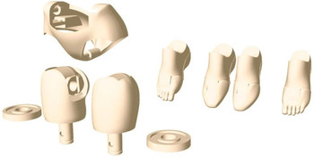 Megami Device M.S.G Modeling Support 02 Bottoms Set (Skin Color A)