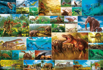 Jigsaw Puzzle Life of Dinosaurs (300 Pieces)
