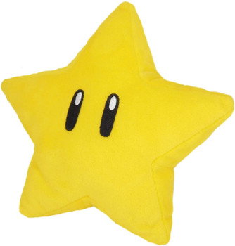 Super Mario All Star Collection Plush Doll Super Star (S)
