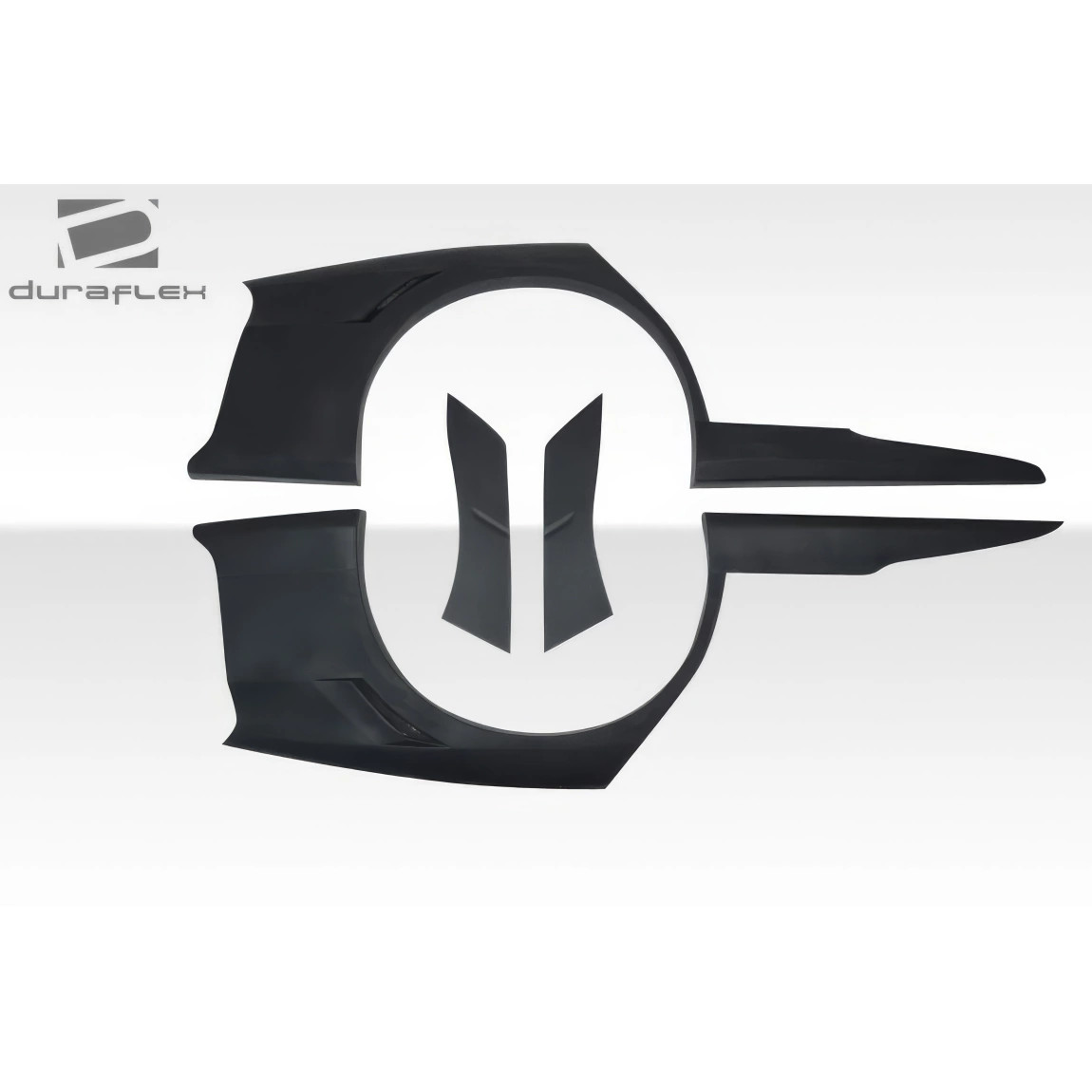 2003-2006 Mitsubishi Lancer Evolution 8 9 Duraflex VT-X Wide Body Rear ...