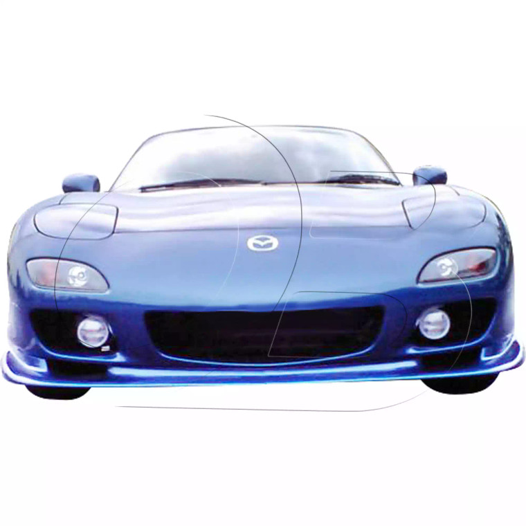 KBD Urethane 99 Spec 2pc Front Bumper & JDM Front Lip > Mazda RX7 1993-1997