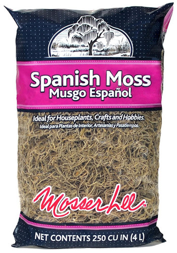 Mosser Lee 250 cu. in. Spanish Moss - Orchid Supply Store
