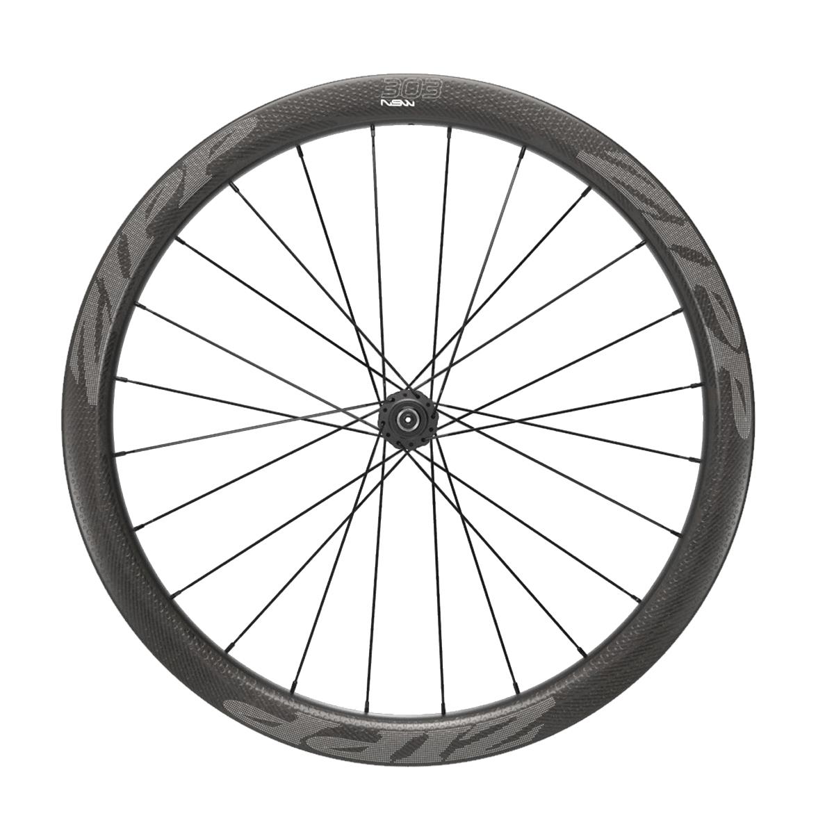 Zipp 303 Nsw Tubeless Disc Brake Center Locking 700C Front 24 Spokes ...