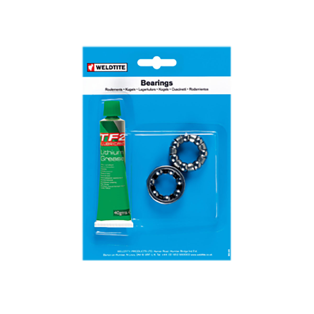 Weldtite 1/4 BB Cages & Grease - MyTriathlon