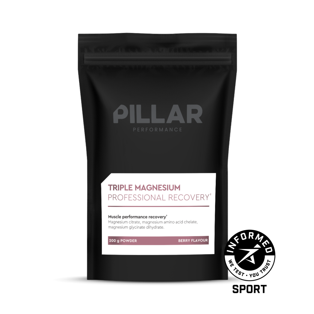 Pillar Performance Triple Magnesium Travel Bags(200g Power/50 Serves ...