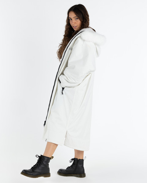 Dryrobe Alpine White Grey | Long Sleeve - MyTriathlon