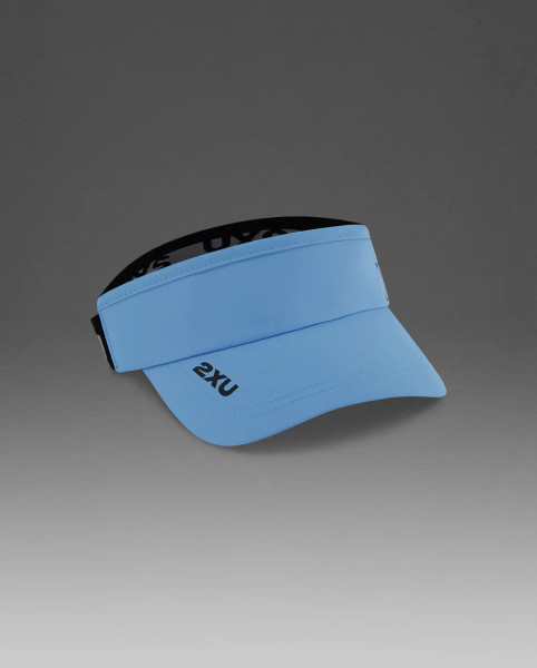 2XU Performance Visor - Azure Blue/Black - MyTriathlon
