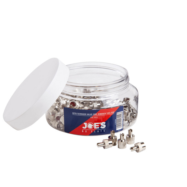 Joe's No Flats Schrader Valve Key / Cap (100pcs) - MyTriathlon