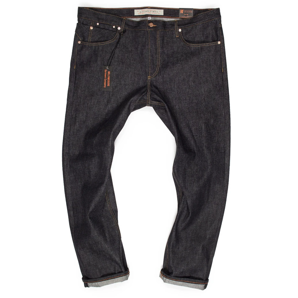 Big Mens Selvedge Raw Denim Jeans Made in USA | Williamsburg