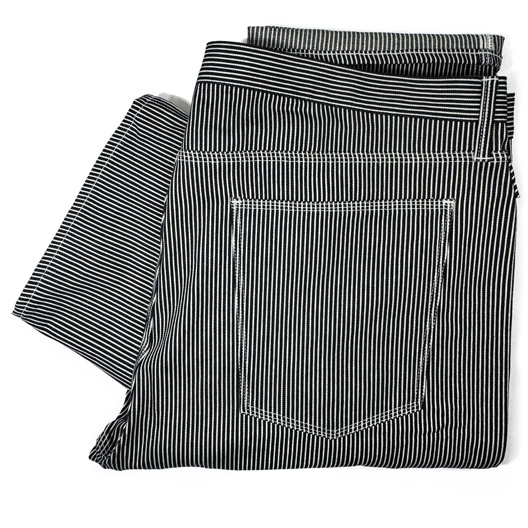 Big & Tall Triple-stitch Hickory Stripe Pants Made in USA | Straight