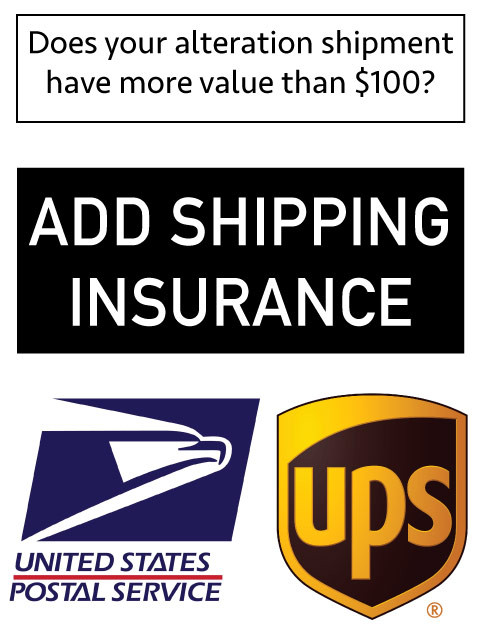 Order Additional Insurance for Denim Alterations Repairs
