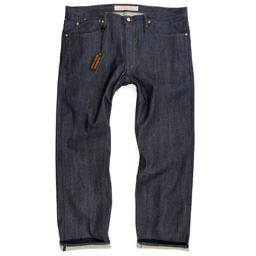 Men’s Big & Tall Straight-Leg Selvedge Jeans Made in the USA