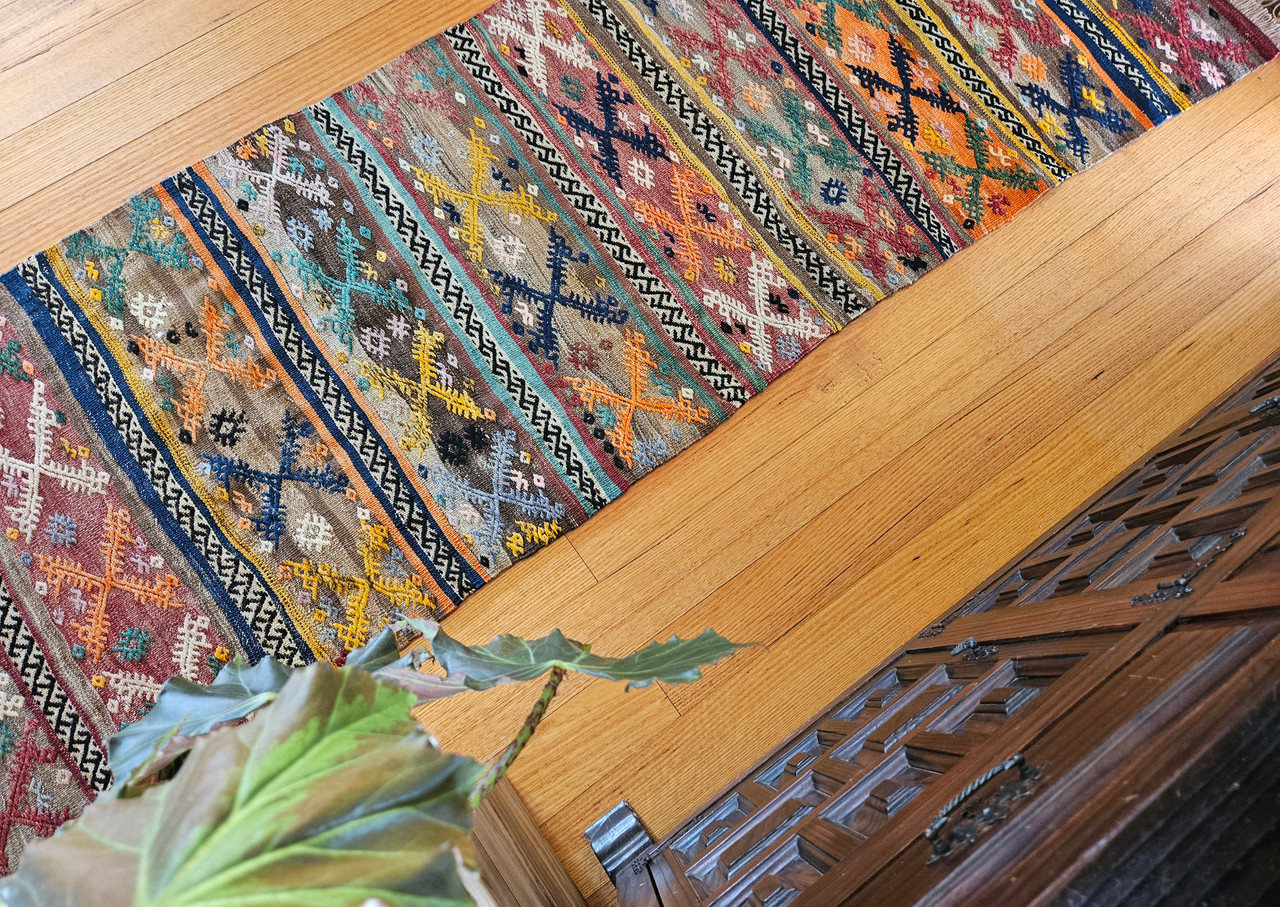 Handmade kilim runners